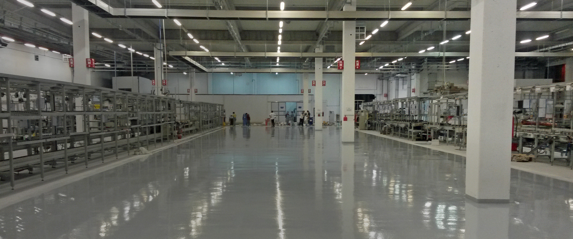 Hard-wearing industrial floor - MC-Bauchemie